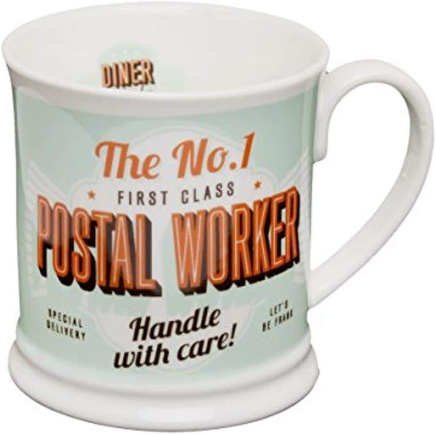 Amazon.com | Diner Mugs ref:064 195000064 "Postal worker" Mug ...