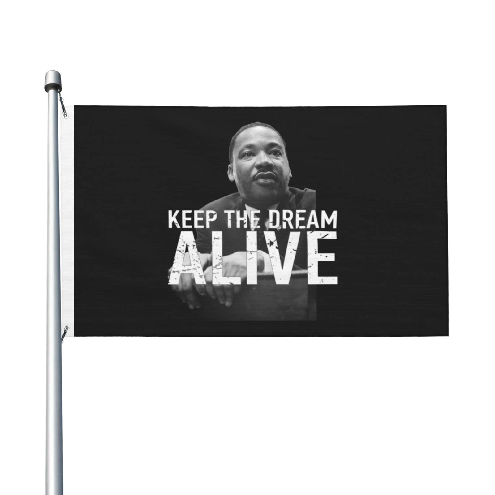 Amazon.com : Double Sided Mlk Day 3x5 Ft Decoration Flag Indoor Outdoor ...