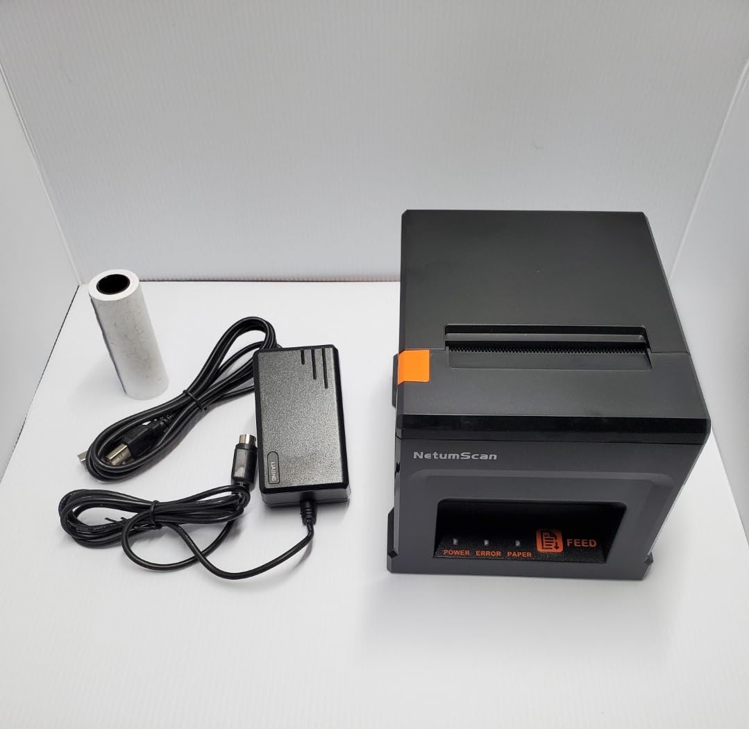 $15/mo - Finance NetumScan 80mm POS Receipt Printer 300mm/s USB Thermal ...