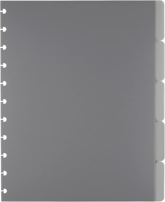 Amazon.com : TUL Custom Note-Taking System Discbound Tab Dividers, 8 1/ ...