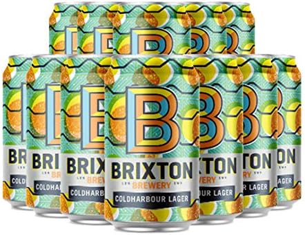 Brixton Brewery Coldharbour Lager 12 x 330ml - British Craft Beer ...