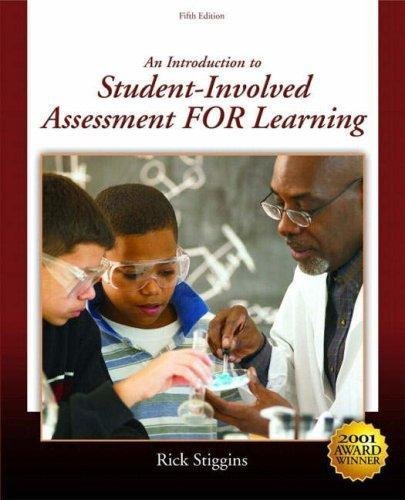 Introduction to Student-Involved Assessment for Learning 5TH EDITION ...