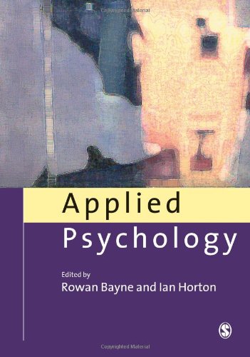 Amazon.com: Applied Psychology: Current Issues and New Directions ...