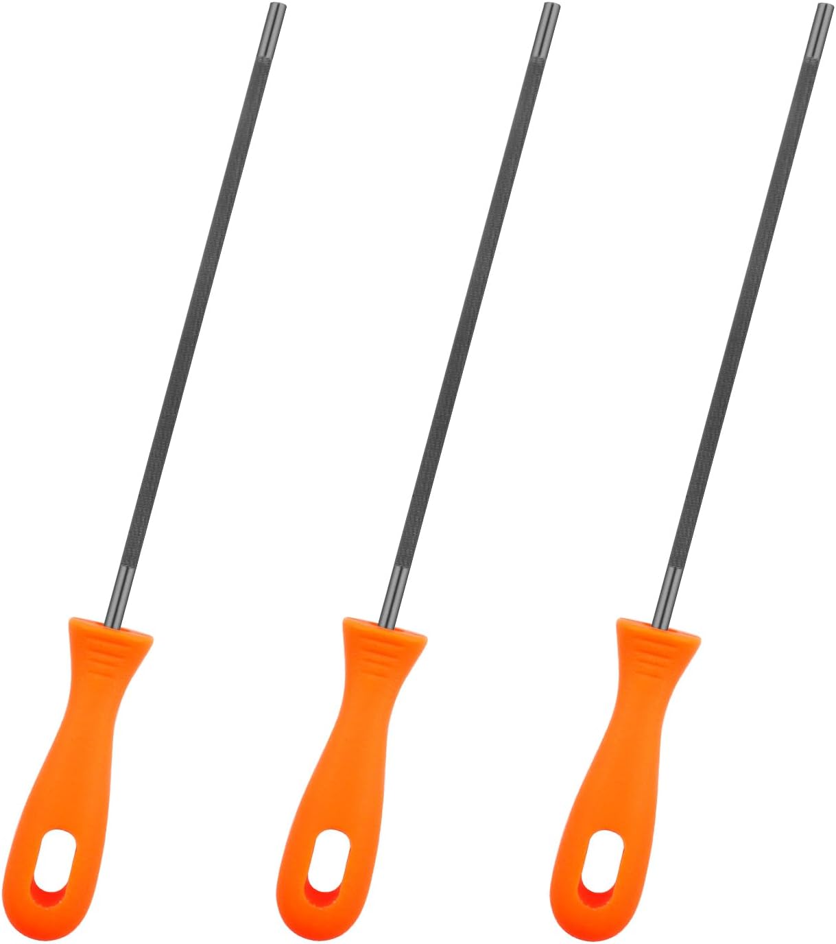 Amazon.com: OXDFK 5/32, 7/32, 3/16 inch Chainsaw Chain Sharpening File ...