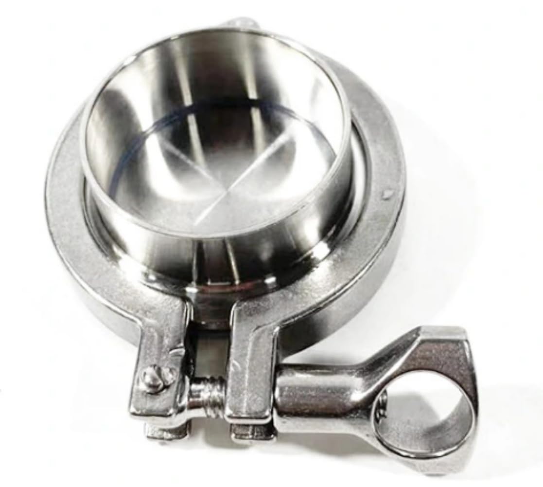 Snapklik.com : Kikeep Stainless Steel Welding Ferrule Clamp 2" Tri ...
