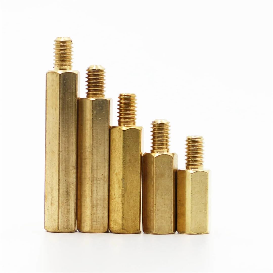 M2.5 M3 M4 Hex Brass Standoff Spacer Screw Pillar PCB Computer PC ...