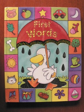 Sparkly First Words Board Book: , Illustrations:Caro: 9781843222088 ...