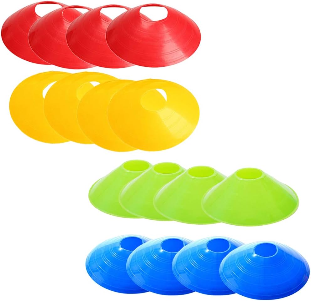 Toyvian Football Training Sign Dish Plate Cone Obstacle Marker Tray ...