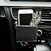 Amazon.com: RED SHIELD Car Auto Air Vent Leather Tidy Storage Hanging ...