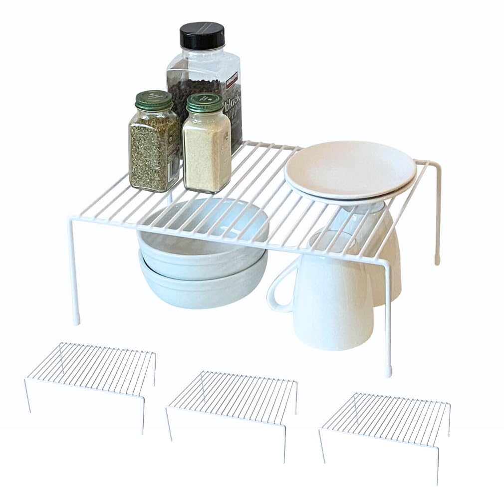 Snapklik.com : Evelots Kitchen Cabinet Shelf Organizer Rack