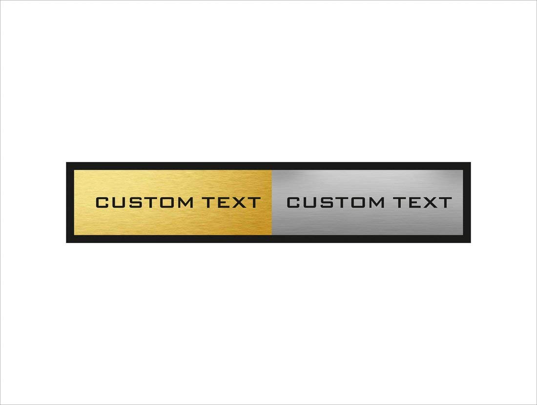 Buy "CUSTOM TEXT SLIDING SIGN" SMEDOR Professional sliding sign board ...