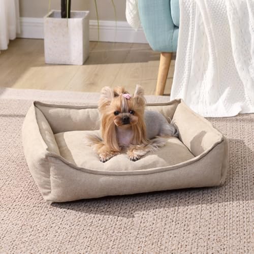 Amazon.com : Rover Rest Arlee Crescent Orthopedic Memory Foam Dog Bed ...