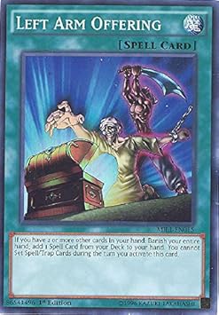 Amazon.com: YU-GI-OH! - Left Arm Offering (MIL1-EN015) - Millennium ...