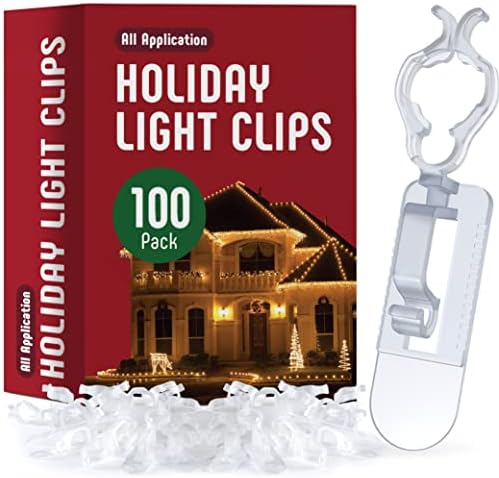 MIK Solutions Christmas Light Clips for Shingles - Roof Light Clips ...