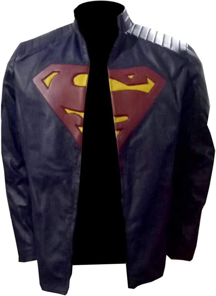 Men’s Smalvile Clark Kent Tom Welling Genuine Leather Super Jacket for ...
