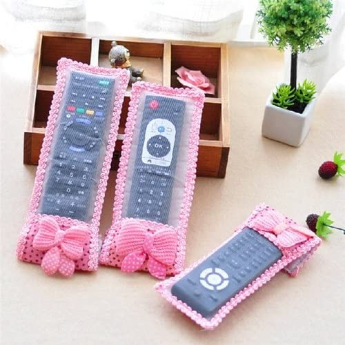 Buy Ariya Remote Cover Standard Quality Bow Knot Remote Control Cloth ...