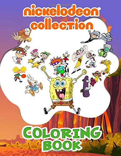 Buy Nickelodeon Collection Coloring Book: 90's Nick Coloring Books for ...