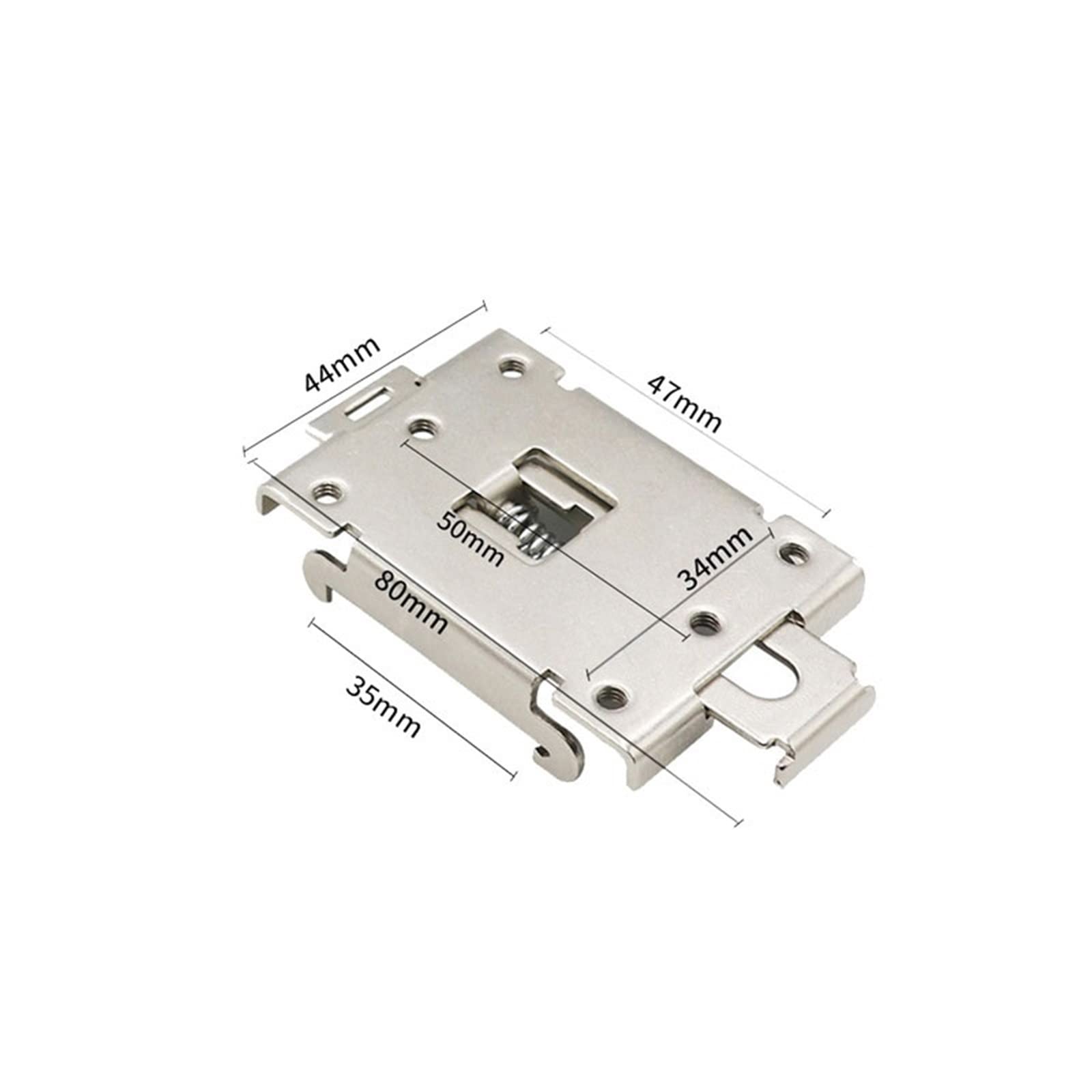 EKINS Single Phase SSR 35 DIN Rail Fixed Solid State Relay Clip Clap ...