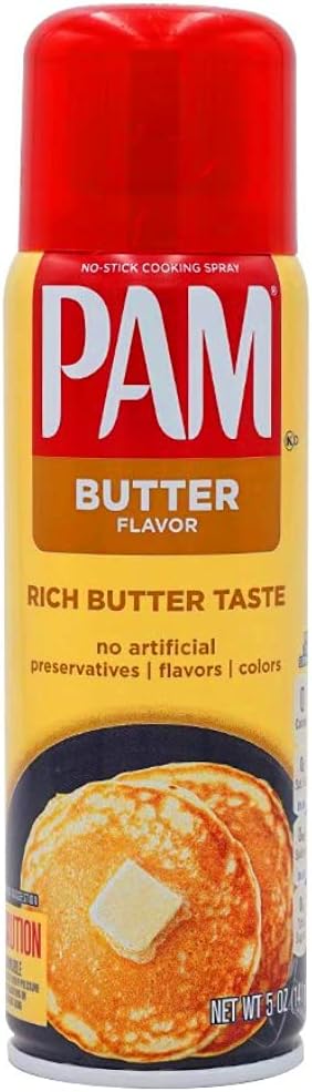 PAM Butter Flavor Cooking Spray 5-oz : Amazon.ca: Grocery & Gourmet Food