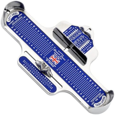 Algeos® foot measure ruler - for UK Adult Sizing | Professional foot ...