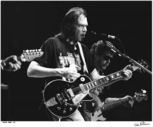 Backstage Gallery Apresenta impressão Giclée RW-5023-007 Neil Young c ...