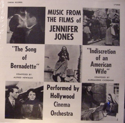 Amazon.com: MUSIC FROM THE FILMS OF JENNIFER JONES LP [Vinyl] Alfred ...