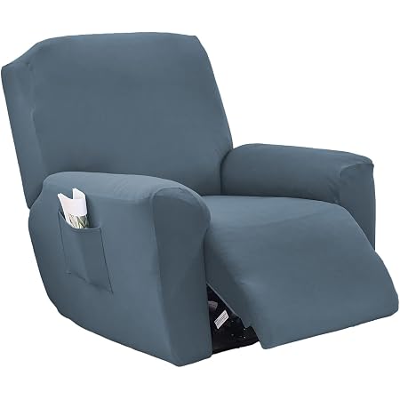 Amazon.com: HAOYONG Stretch Recliner Slipcovers 4-Pieces Recliner Chair ...
