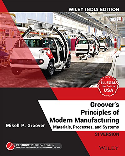 Groover's Principles Of Modern Manufacturing: Amazon.co.uk: MIKELL P ...
