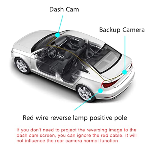 Snapklik.com : 5 Pin Backup Camera Extension Cable, 29.5ft Rear View ...