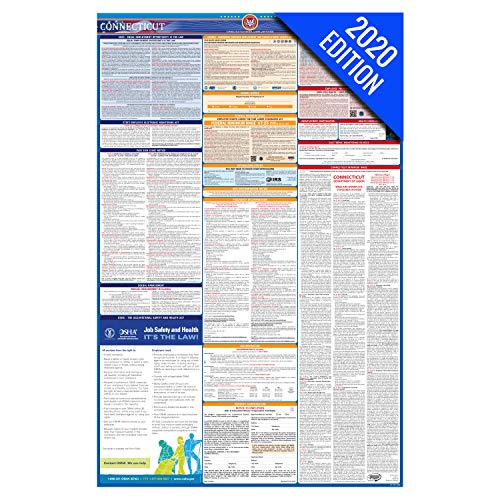 CT Labor Law Poster, 2021 Edition - State, Federal and OSHA Compliant ...