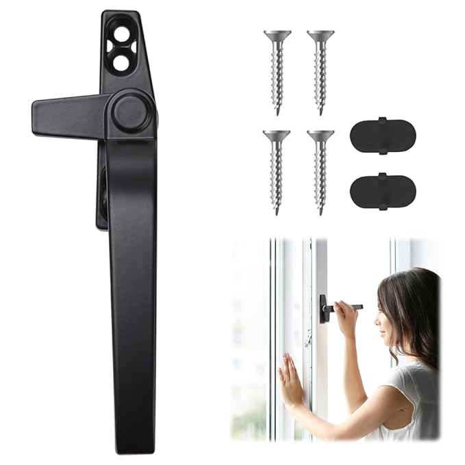 Serplex® Window Handles for UPVC Windows Lockable Right Cockspur Window ...