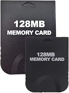Amazon.com: Aoyoho 2 Pack Black 128MB Gaming Memory Card Compatible for ...