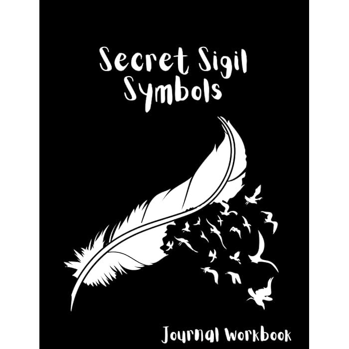 Buy Secret Sigil Symbols: Journal Workbook [ 180 Pages / 8.5" x 11 ...
