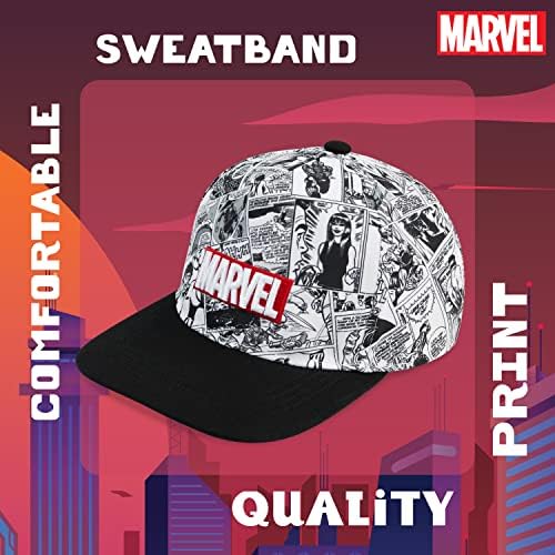 Marvel Baseball Cap for Boys and Teenagers One Size Adjustable Strap ...