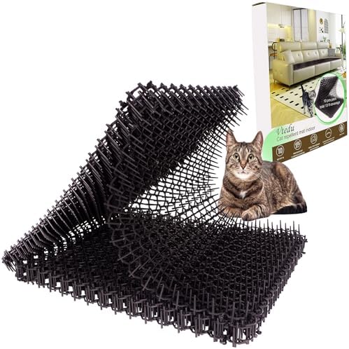 Amazon.com : Vtedu Cat Deterrent Mat 10 pcs Set, Plastic Grid Design ...