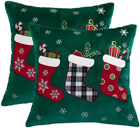 Amazon.com: huester Green Soccer Field Pillow Covers 12x20, Soccer ...