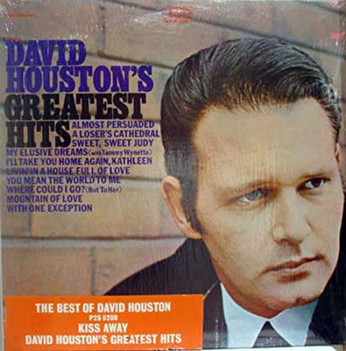 Amazon.com: DAVID HOUSTON GREATEST HITS & KISS AWAY vinyl record: CDs ...