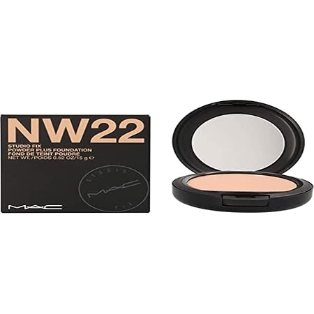 Amazon.com : MAC Studio Fix Powder Plus Foundation NW22 : Foundation ...