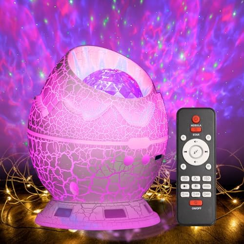 Amazon.com: Dinosaur Egg Galaxy Star Projector Starry Light with ...