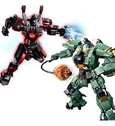 Amazon.com: Sluban Mech Robot Building Toys, Black Bat Robot Mecha ...