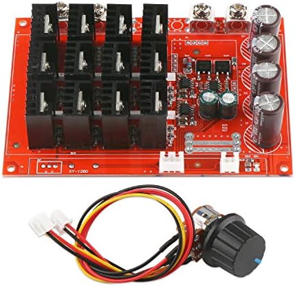 REES52 Motor Controller, DC 10-50V 60A High Power Motor Speed ...