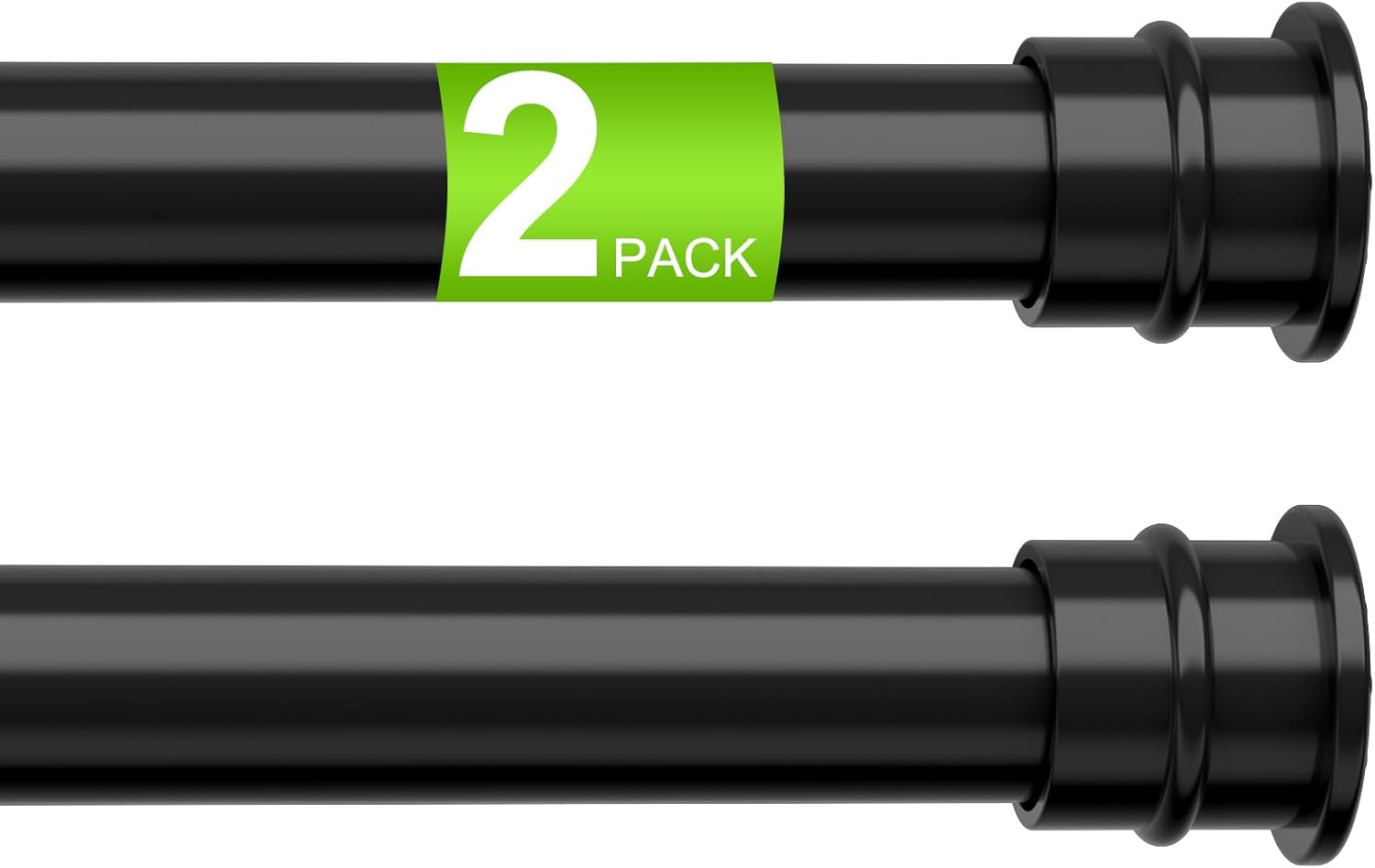 Amazon.com: 2 Pack Spring Tension Rods 28-48 Inches No Drill Tension ...