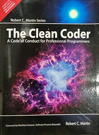 The Clean Coder: Robert C. Martin: 9788131786963: Amazon.com: Books