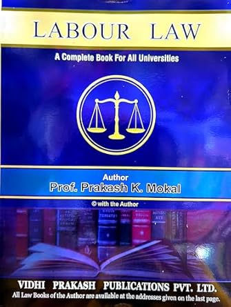 Buy Mokal-labour laws Book Online at Low Prices in India | Mokal-labour laws Reviews & Ratings ...