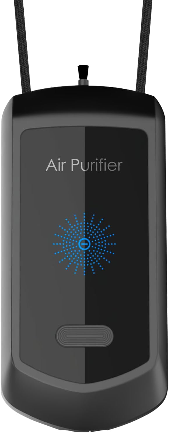 Amazon.com: Wearable Negative Ion,Personal Air Purifier Necklace ...