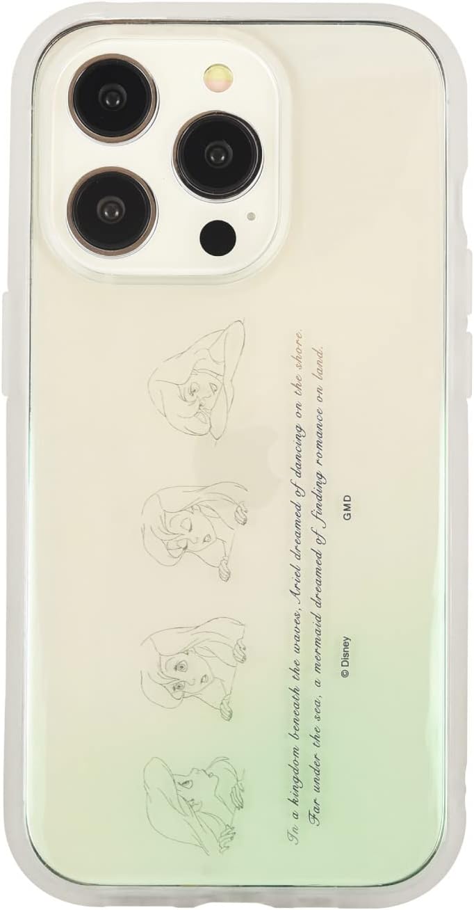 Amazon.co.jp: グルマンディーズ ディズニーキャラクター IIIIfit Clear(イーフィットクリア) iPhone 14 Pro / 13 Pro (6.1インチ) 対応 ...