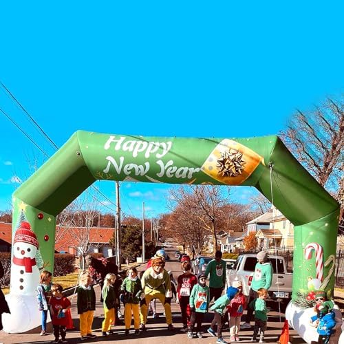 Amazon.com: Kalolary 13FT Christmas Archway Inflatables with LED Light ...