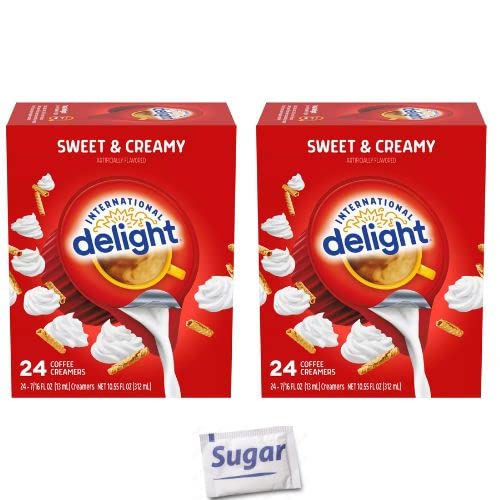Amazon.com : Sweet Cream Coffee Creamer Singles Variety Two-Pack Bundle ...