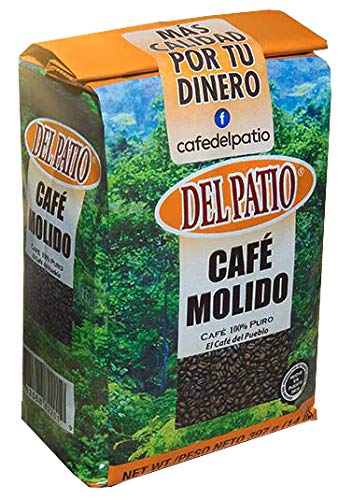 Amazon.com : Del Patio Cafe Molido (Ground Coffee) 14 Oz. : Grocery ...