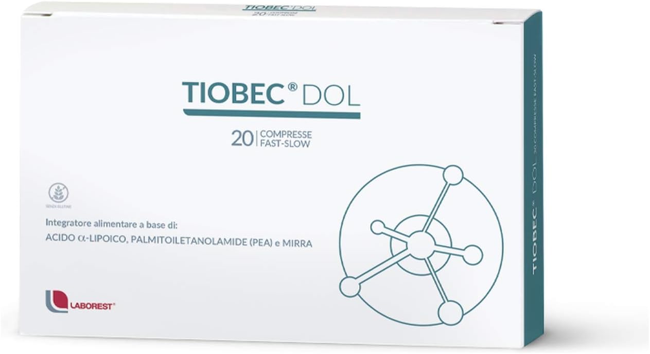 Tiobec Dol 20 compresse di 1455mg : Amazon.it: Salute e cura della persona